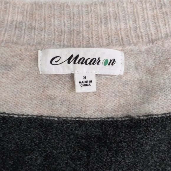 Macaroon | Sweaters | Macaroon Acrylic Sweater Womens S Casual Soft ...